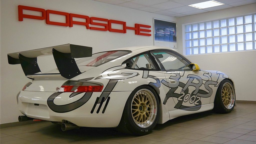 Der günstigste Porsche GT3 RS Deutschlands in Hanau - Crash-Sportwagen